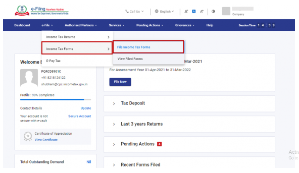 Form 36 to File Appeal with Income Tax Appellate Tribunal (ITAT)