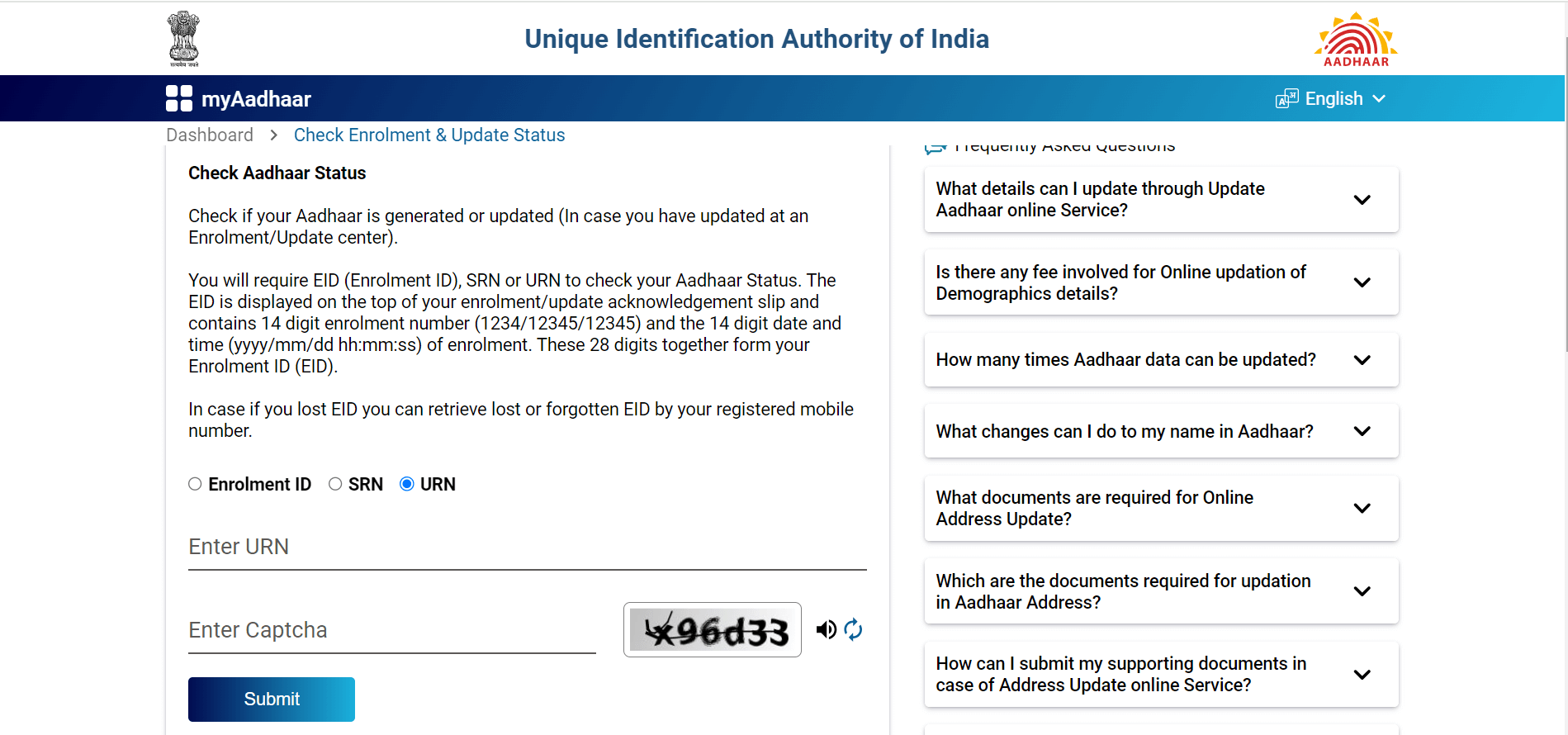Aadhaar Card Name Change - How To Change Name In Aadhar Card Online?