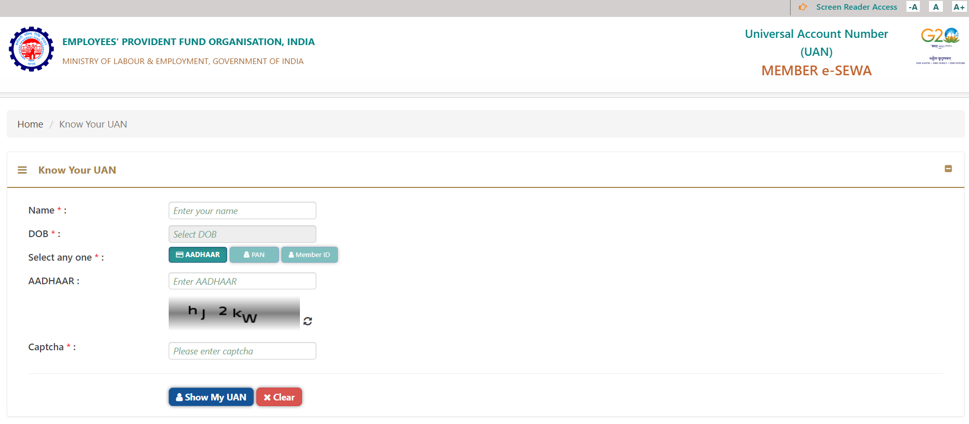 EPF Login EPFO Member Login And How To Download EPF Passbook 